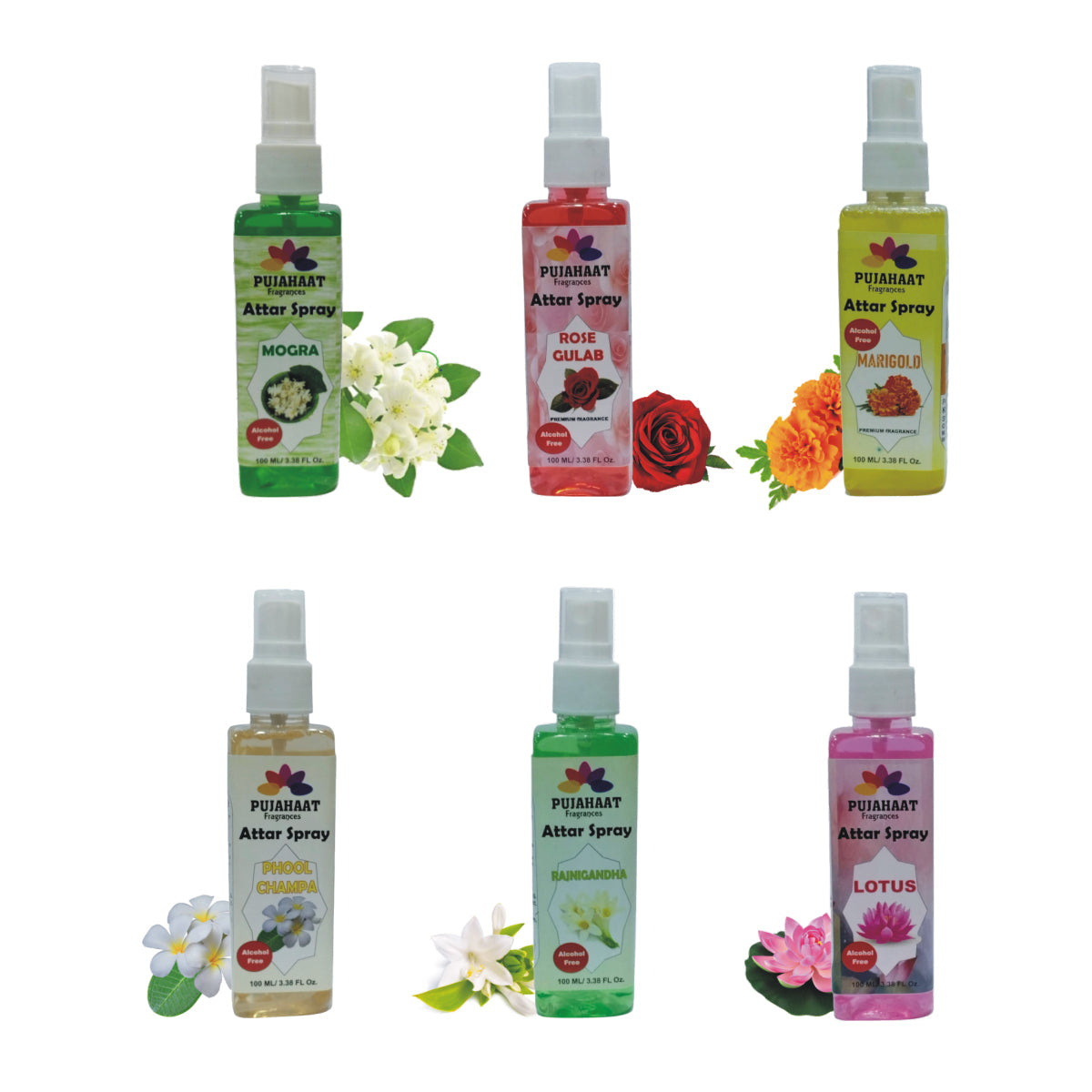 Attar Spray / Non Alcoholic Air Freshner