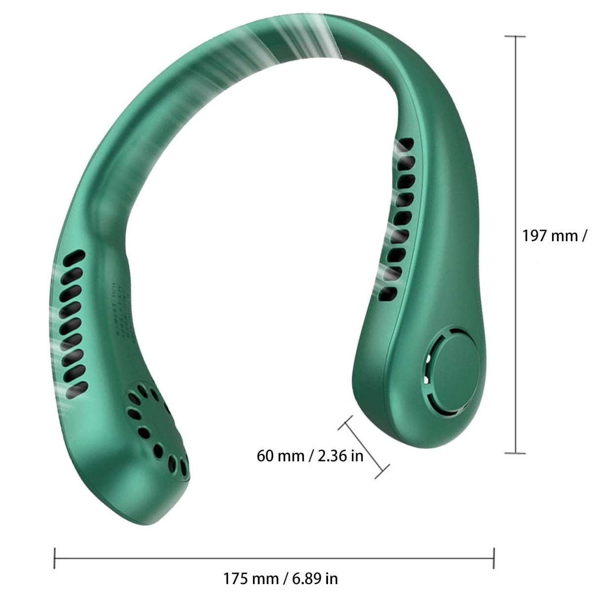 Buy Portable Neck Fan, Hands Free Bladeless Fan at Halfrate