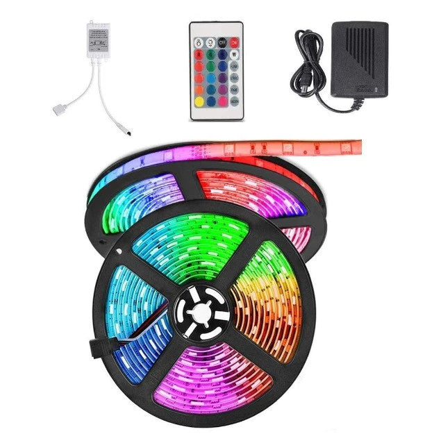 Multi coloured led strip lights store